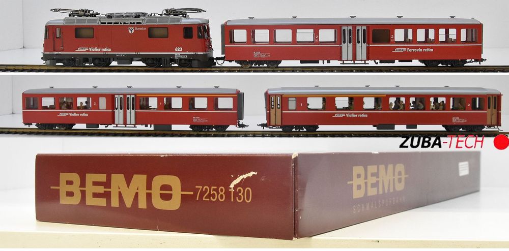 Bemo Personenzug 4-tlg Bonaduz RhB H0m GS Digital ohne OVP | Kaufen auf Ricardo
