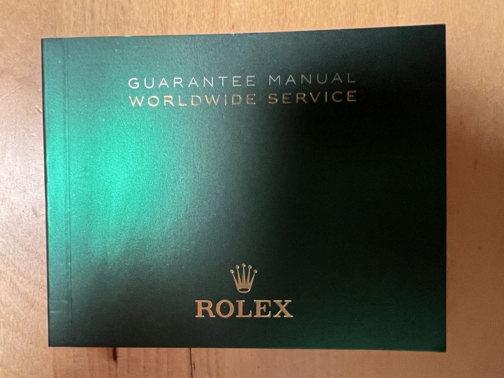 Livret de garantie Rolex (Gebraucht) in Renens VD für CHF 15 – mit ...