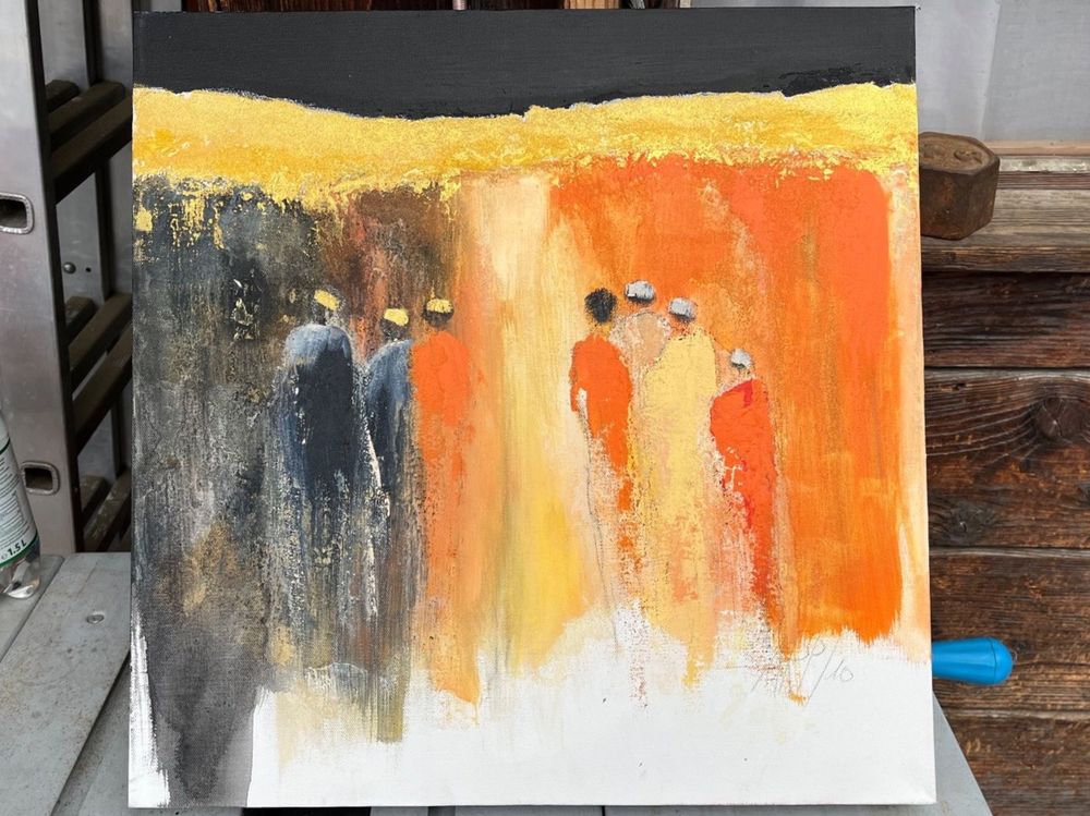 Bild 3 Könige. Acryl auf Leinwand. Mahler sie Bilder. | Kaufen auf Ricardo