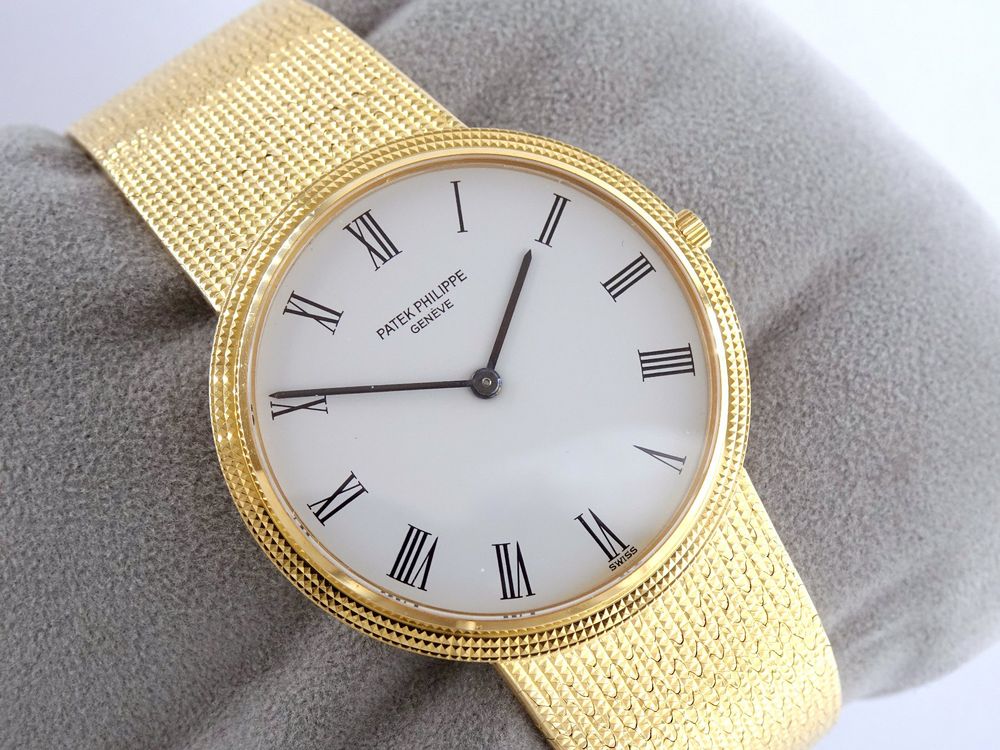 PATEK PHILIPPE GENEVE CALATRAVA 18K REF. 3744/1 QUARTZ (Gebraucht) in ...