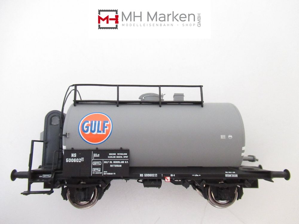 Brawa 50015 Tankwagen "Gulf" Netherlandse Spoorwegen DC H0 (Gebraucht ...