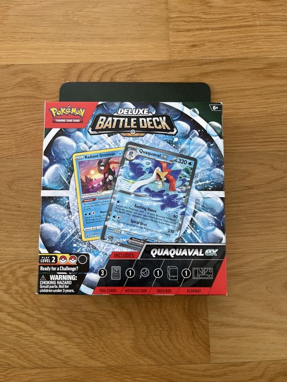 Pokémon Quajutsu EX Deluxe Battle Deck neuwertig (Neu und ...