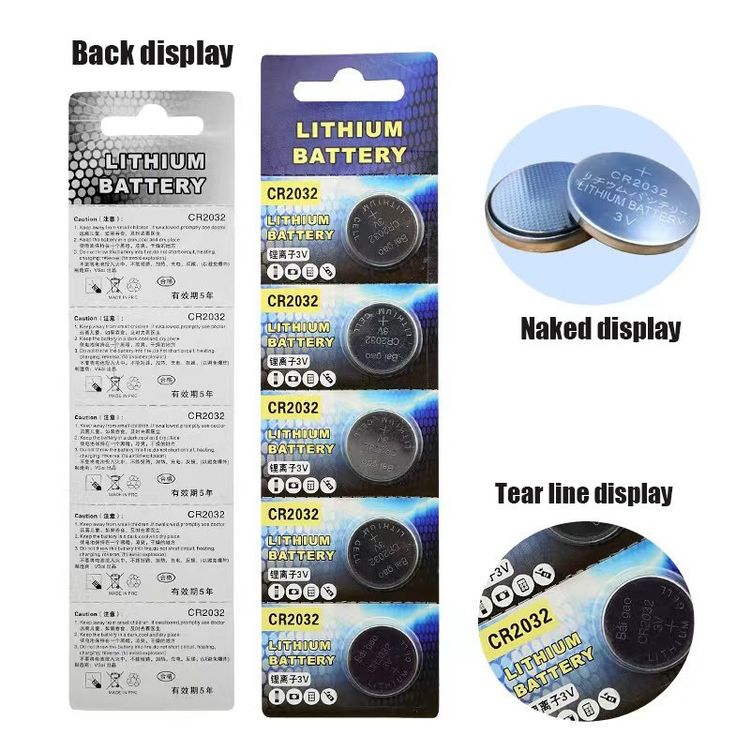 5ps. CR2032 3V Lithium Batterie DL2032 ECR2032 (Neu (gemäss Beschreibung)) in Mauren für CHF 1.7 ...