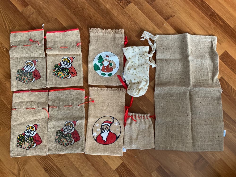 Diverse Samichlaus Säcke 9 Stk. (Gebraucht) in Edlibach für CHF 1 – mit ...