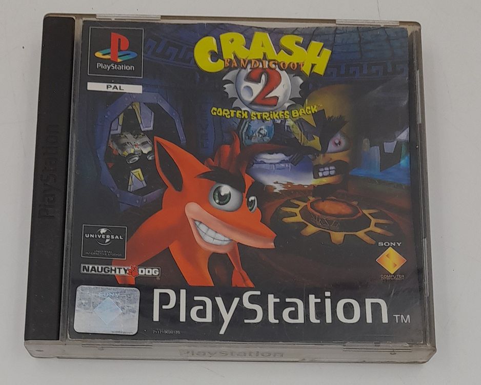 Crash Bandicoot 2: Cortex Strikes Back PS1 – Version PAL (D'occasion) à ...