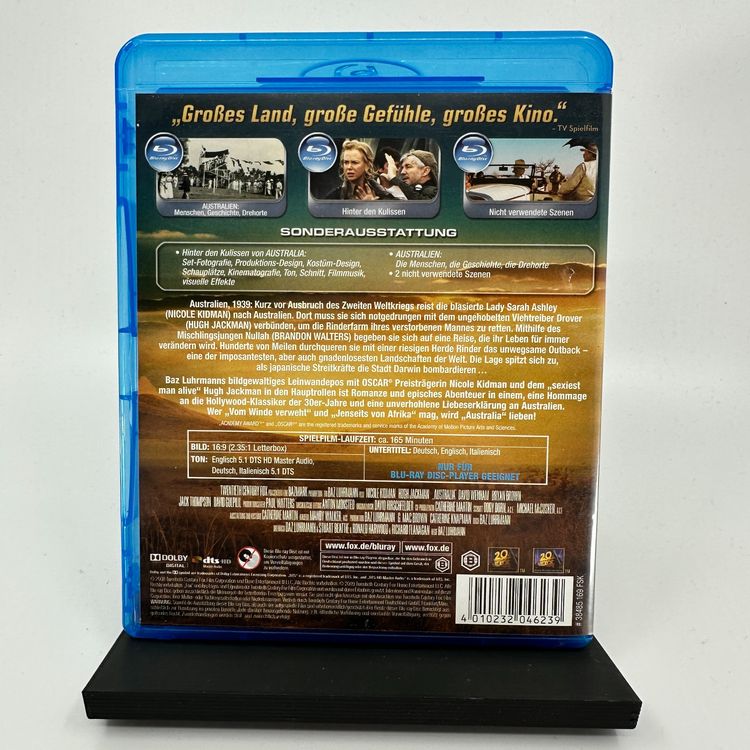 Australia - Blu-ray mit Nicole Kidman & Hugh Jackman (Gebraucht) in Lommis für CHF 2.5 – mit ...