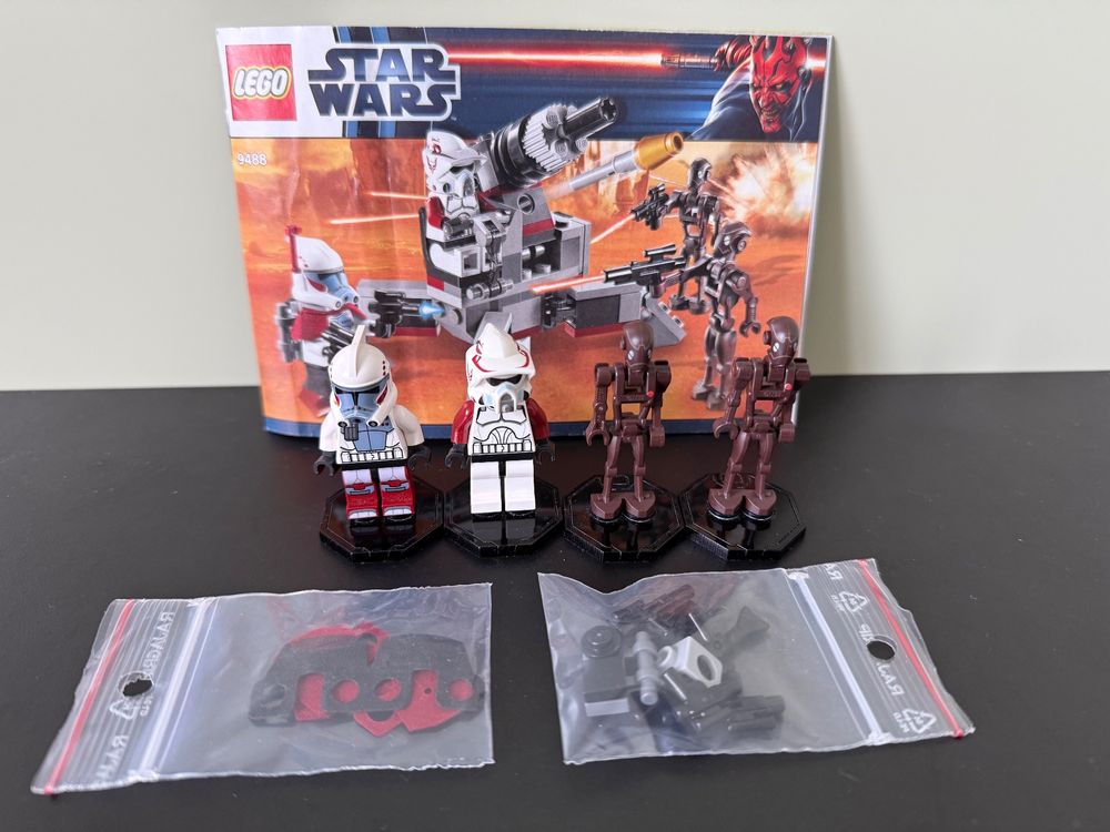 Lego Star Wars 9488 Elite Clone Trooper - alle Minifiguren (Neu (gemäss ...