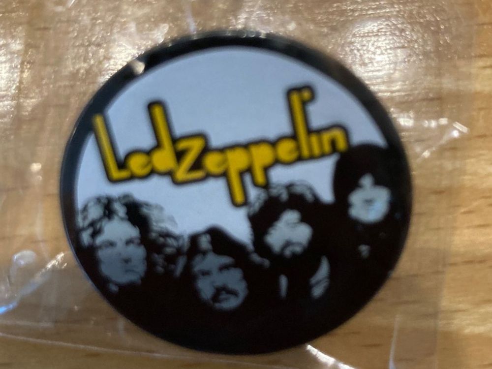 Led Zeppelin Pin Anstecker Rock Punk Metal Pop (Neu (gemäss ...