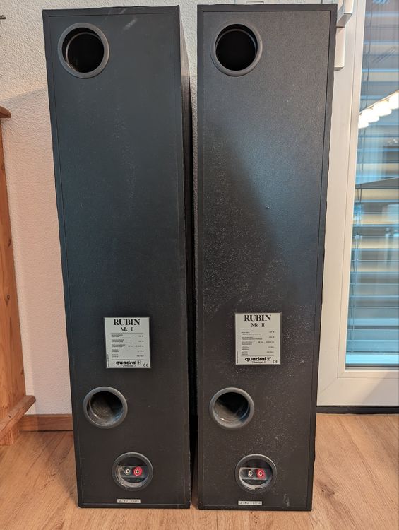 Quadral Rubin Mk II Lautsprecher (Gebraucht) in Rüttenen für CHF 42 – nur Abholung auf Ricardo ...