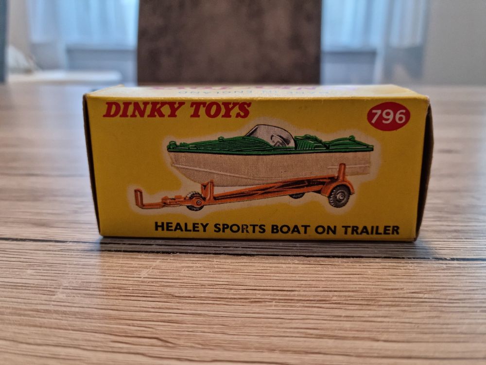 Dinky Toys Healey Sports Boat on Trailer Nr. 796 (Gebraucht) in Thun ...