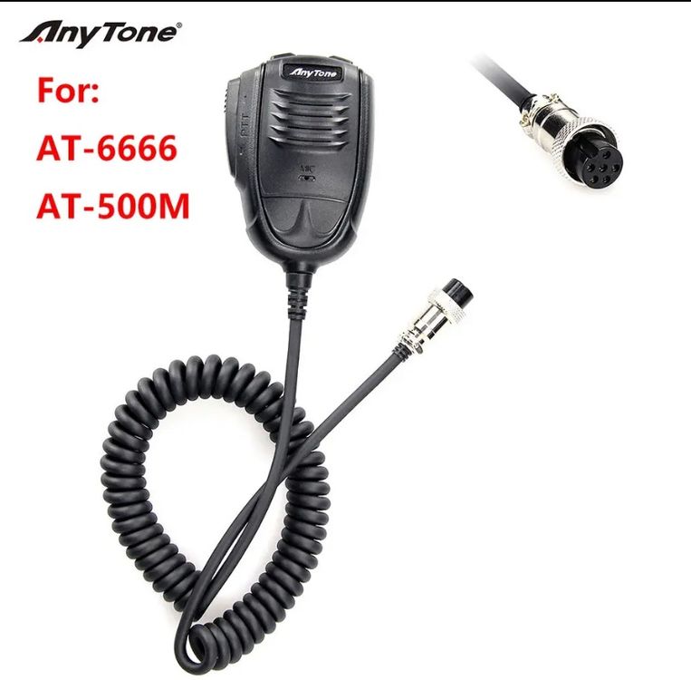 CB-/Ham 6-Pol GDCH Mikrofon | Kaufen auf Ricardo