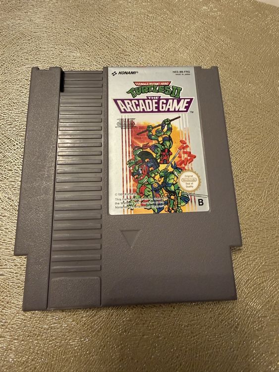 Teenage Mutant Ninja Turtles II - Arcade Game NES (Gebraucht) in Zug ...