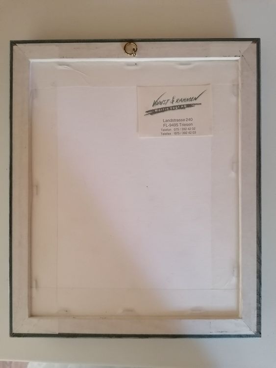 Kleines Öl Gemälde von Benjamin Steck (Gebraucht) in Sevelen für CHF 26 ...