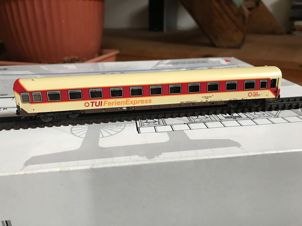 hobbytrain personenwagen „Ferien Express“ tui reisen | Kaufen auf Ricardo