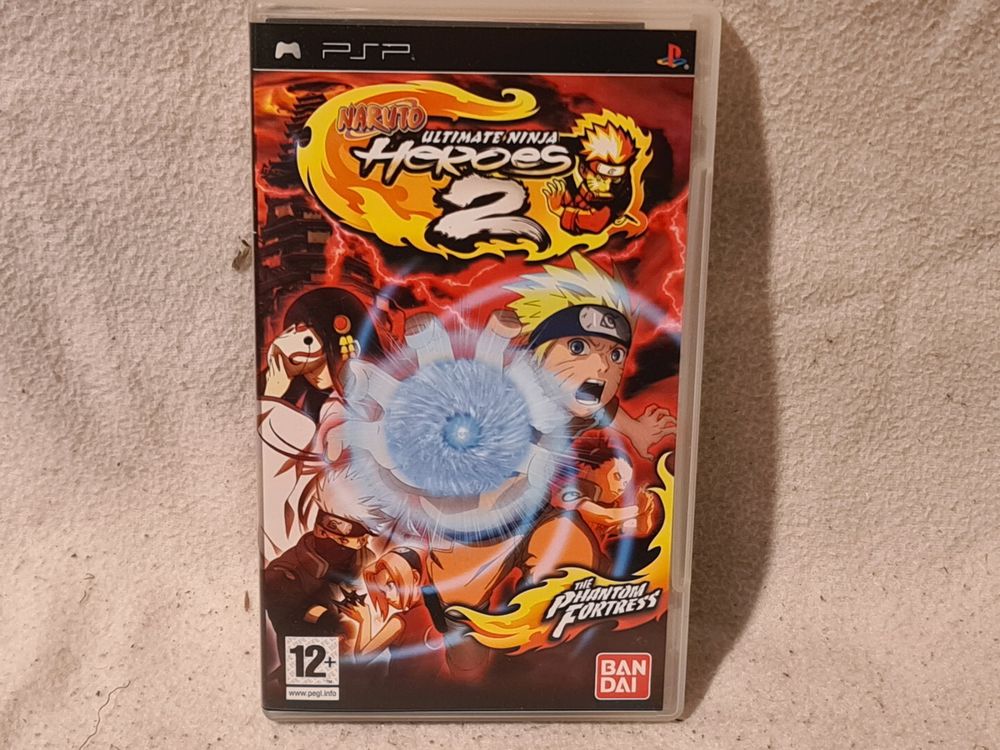 Naruto, PsP Game, ultimate ninja heroes 2, Sony Playstation (Gebraucht ...