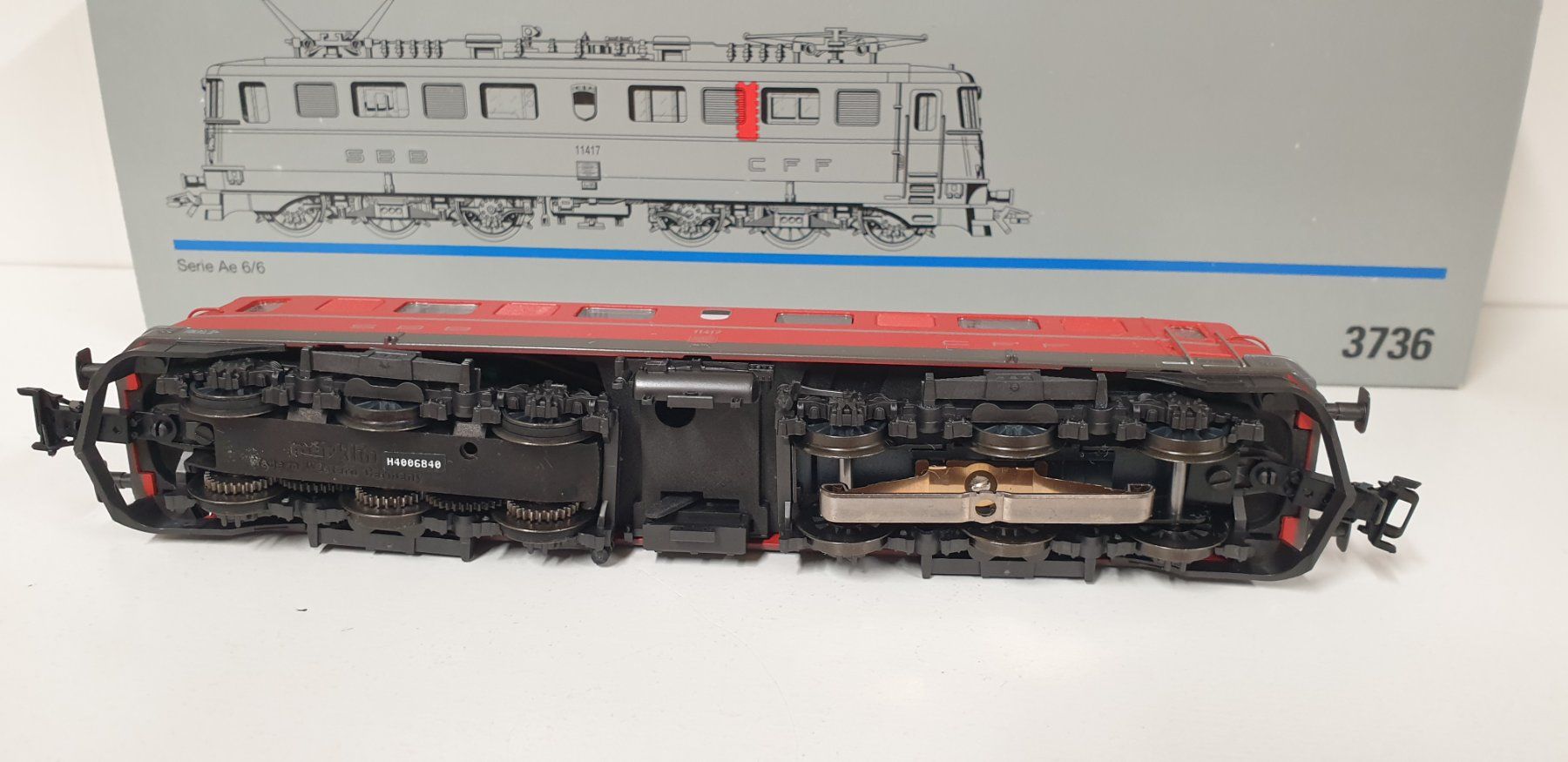 Märklin SBB Ae6/6 Digital H0/AC 3736 (Gebraucht) in Geroldswil für CHF ...