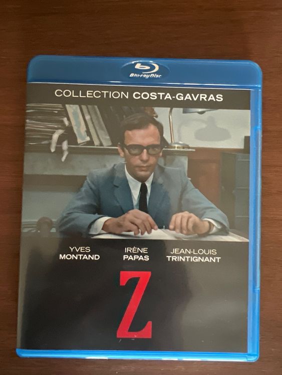 Blu-ray « Z » de Costa Gravas avec Yves Montand, Trintignant (Neu ...