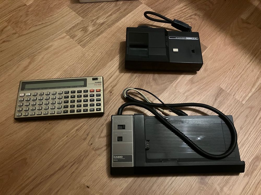 Casio FX-720P / Casio FA-2 / Casio FP-10 / Casio CMP-36X5 (Gebraucht ...