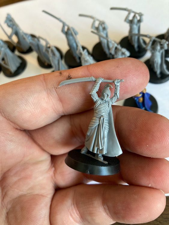 Lord Of The Rings miniatures Warhammer elves army Aragorn (Gebraucht ...