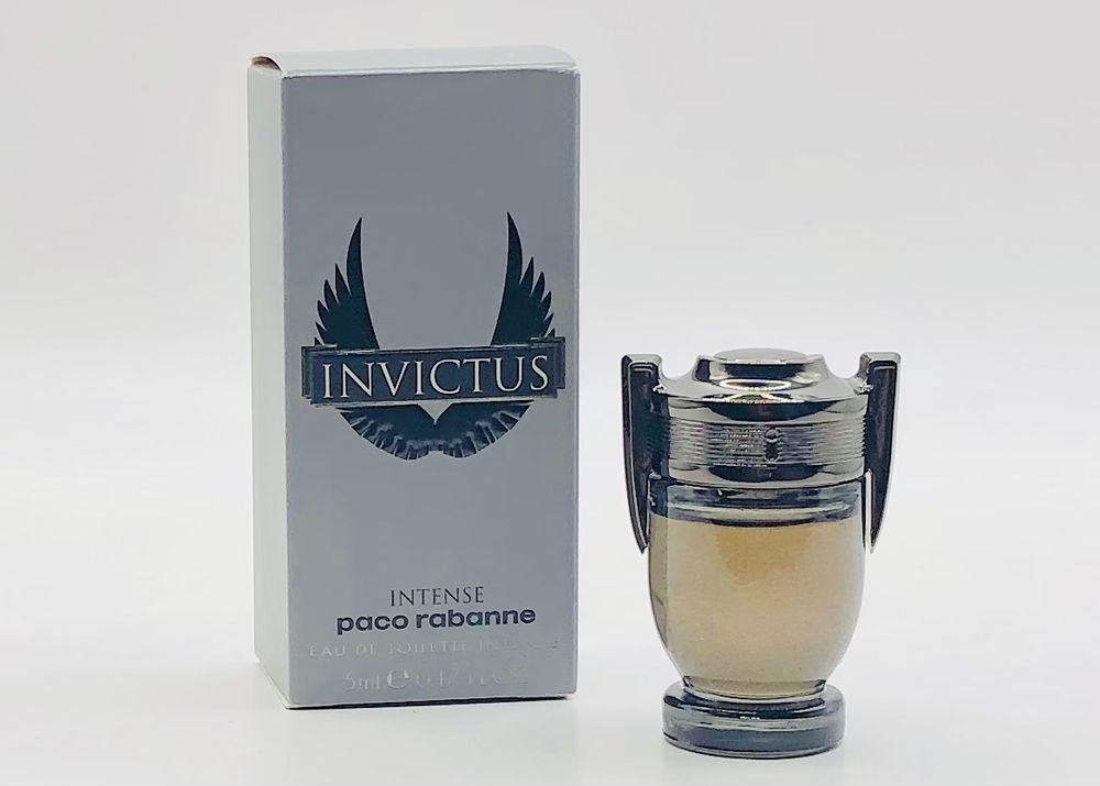 Miniature Paco Rabanne Invictus Intense Eau de Toilette 5 ml (Gebraucht ...