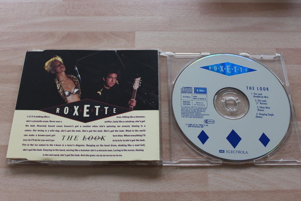 Roxette - The Look Maxi-CD 1989 | Kaufen auf Ricardo