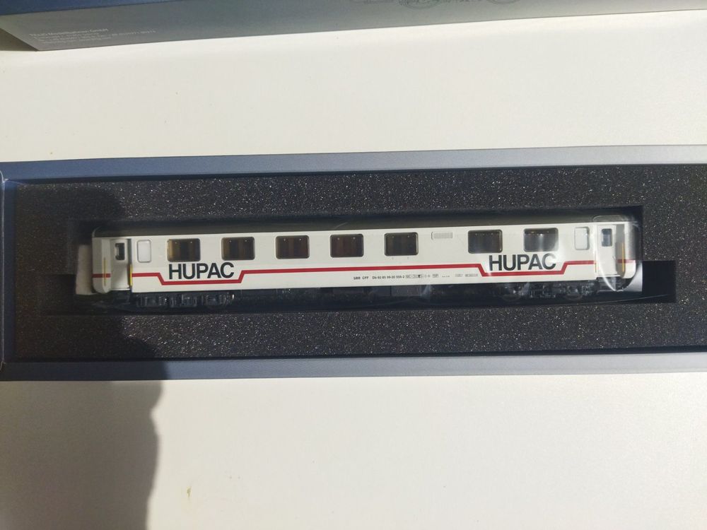RoLa Begleitwagen "Hupac" der SBB von Tillig H0, GS (Neu und ...