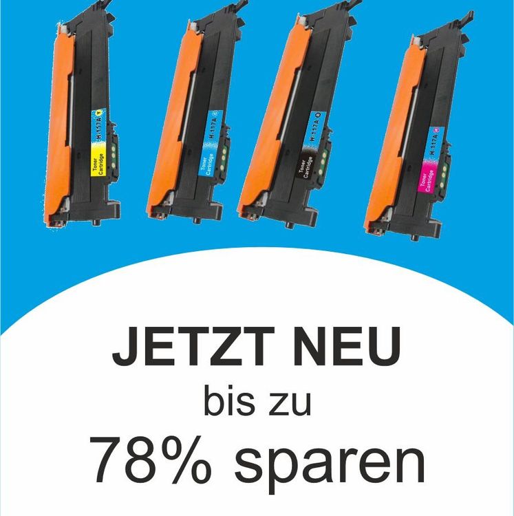 Toner W2071A/W2070/W2072/W2073/117A (mit Chip) CMYK (Neu und ...