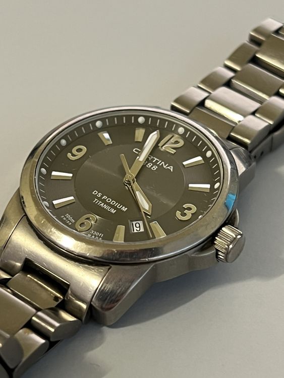 CERTINA DS Podium Titanium (Gebraucht) in Rümlang für CHF 64 – mit Lieferung auf Ricardo kaufen