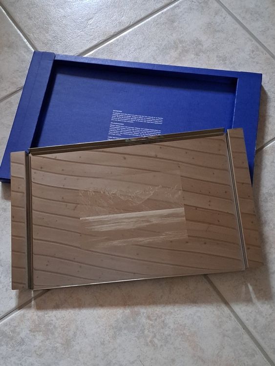 Servier-Tablet, Alessi, Edelstahl (Neu und originalverpackt) in ...