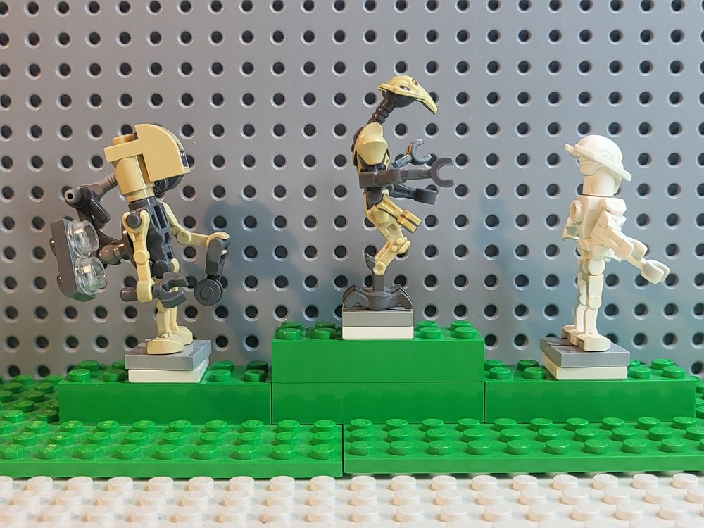 3 Lego-Minifiguren der Serie Star Wars mit EV-A4-D, General. (Gebraucht ...