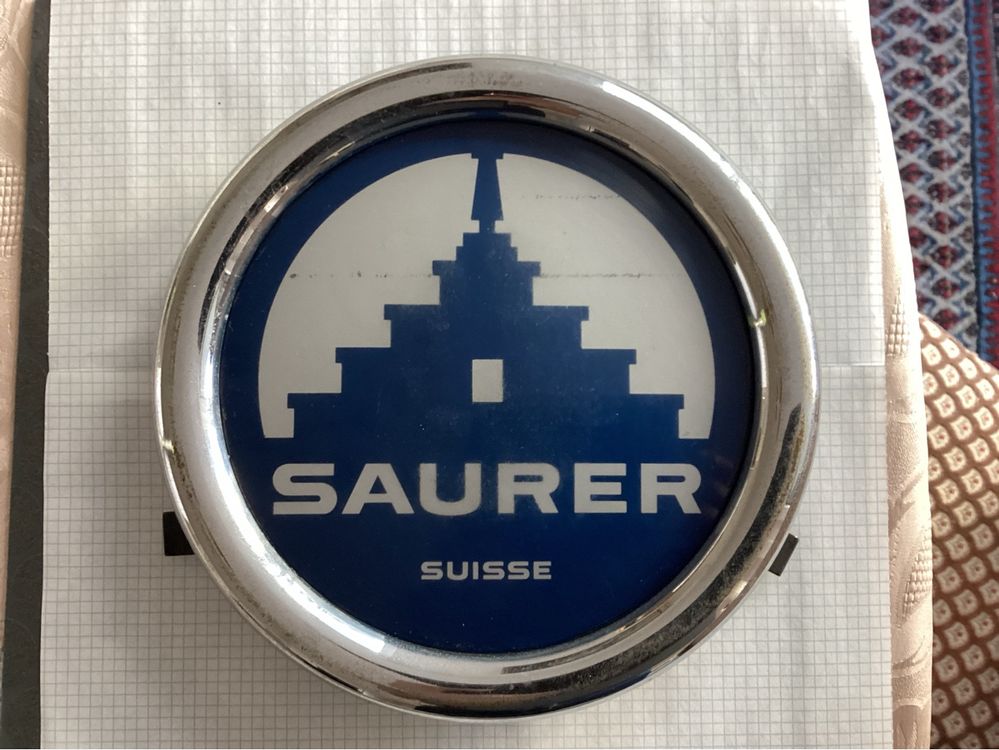 Alte SAURER - Firma Emblem | Kaufen auf Ricardo