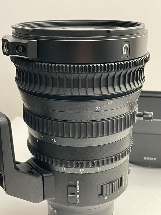 Sony E PZ 18-110 mm F4 G OSS Power Zoom G Lens | Kaufen auf Ricardo