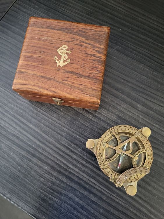 Barometer im Bullauge / Kompass / Sextant - Set 3 Teile (Gebraucht) in ...