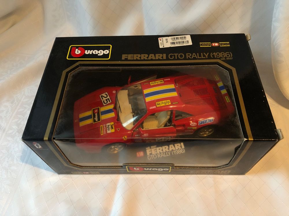 Bburago Ferrari GTO Rally 1986 | Kaufen auf Ricardo