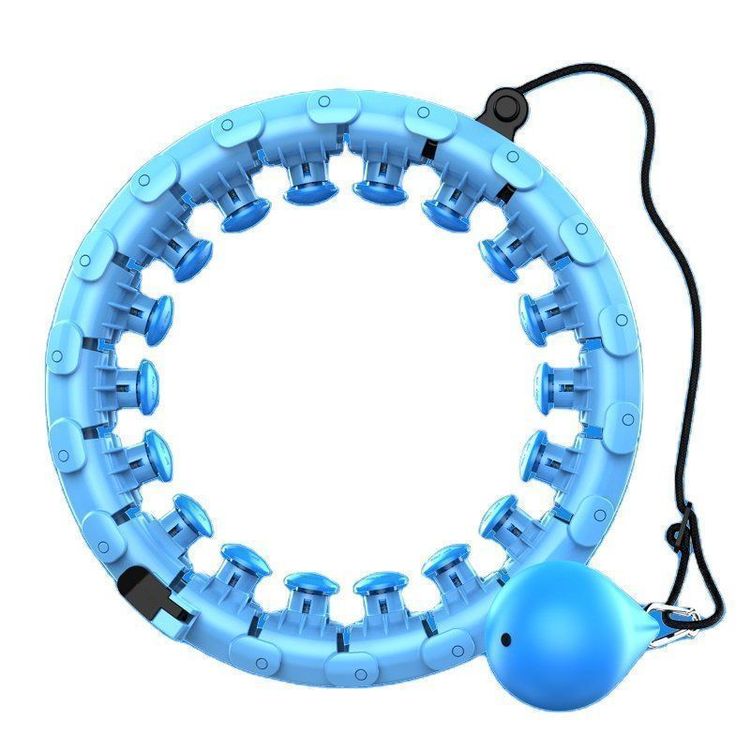 Hula Hoop Reifen mit Ball / Gewicht Blau (Neu und originalverpackt) in ...