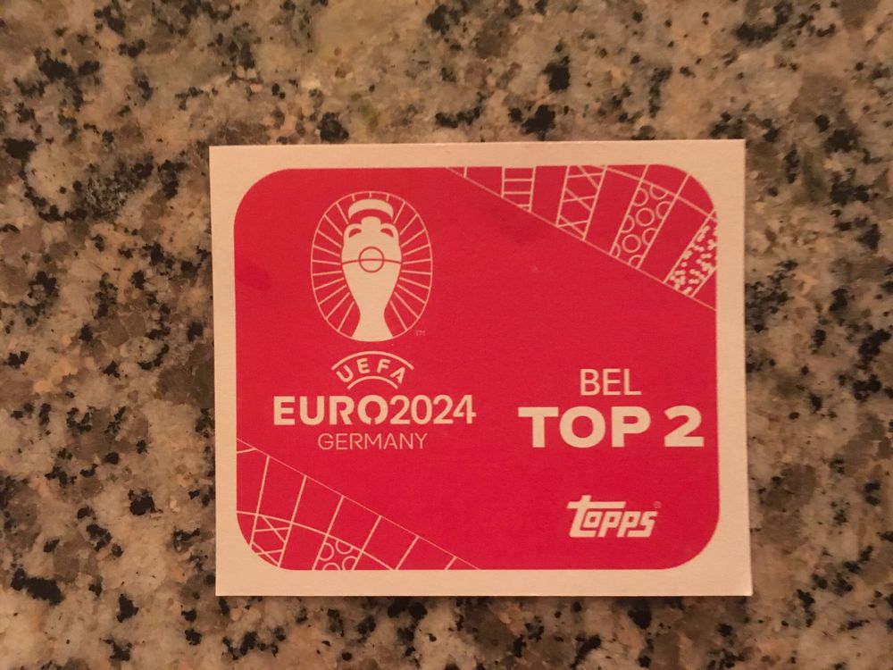 Euro 2024 Uefa Nr. BEL TOP 2 (Neu und originalverpackt) in Oberglatt ZH ...