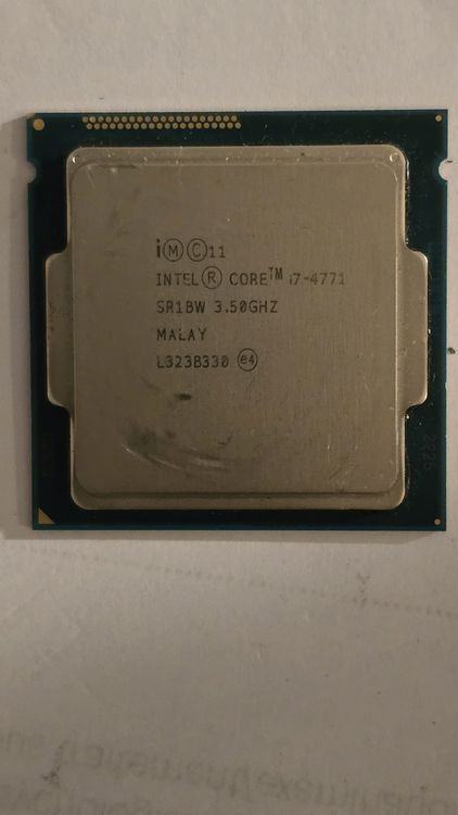 Intel Core i7-4771 CPU 3.50GHz Sockel 1150 (Gebraucht) in Zürich für ...
