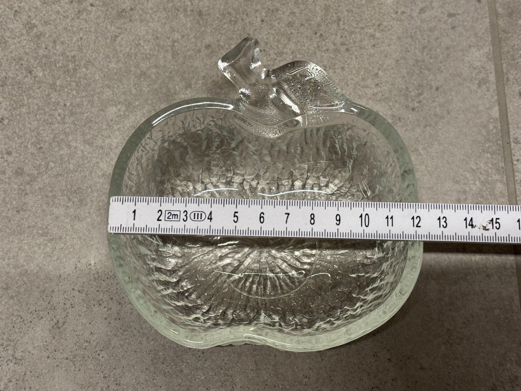 Bol en verre en forme de pomme shabby chic (D'occasion) à Salvenach ...