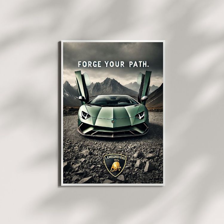 NEU; Lamborghini Aventador Poster, Wandbild, Deko, Bild (Neu und originalverpackt) in Neftenbach ...