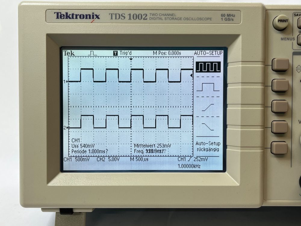DSO Tektronix TDS 1002 (Oszilloskop) (Gebraucht) in Schafisheim für CHF 120 – mit Lieferung auf ...