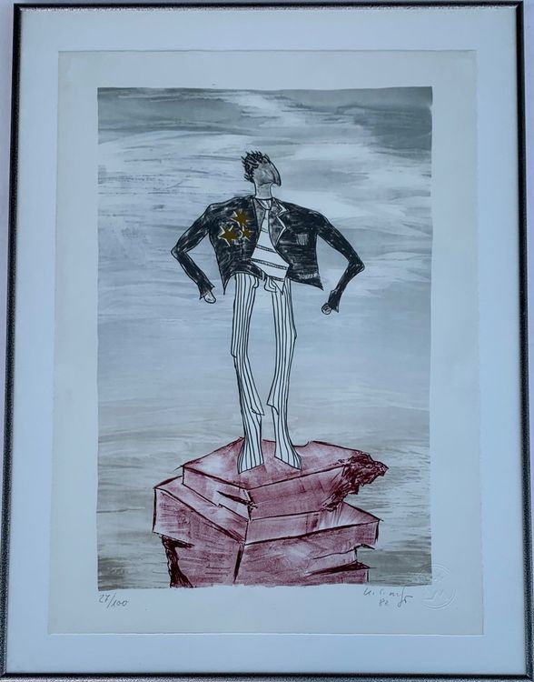 Kurt Laurenz METZLER (1941) Großes Lithographie Handsigniert (Gebraucht) in Root für CHF 105 ...