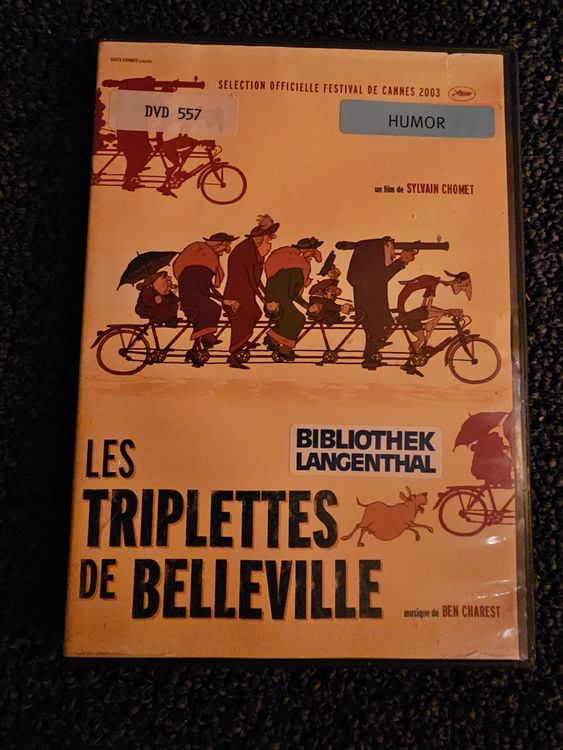 LES TRIPLETTES DE BELLEVILLE(13989) (Gebraucht) in für CHF 1 – mit ...