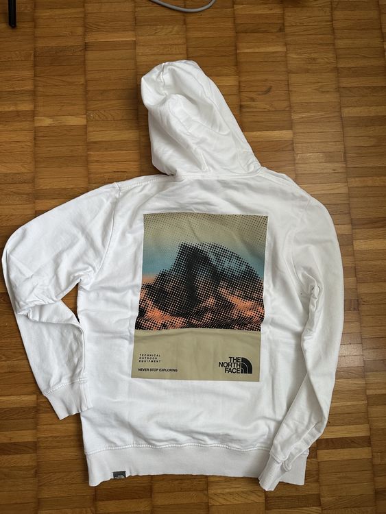 The North Face Hoodie, Weiss, Top Zustand, Grösse M (Gebraucht) in ...