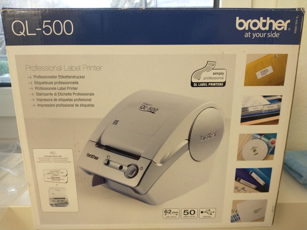 Etikettendrucker Brother P-Touch QL-500 | Kaufen auf Ricardo