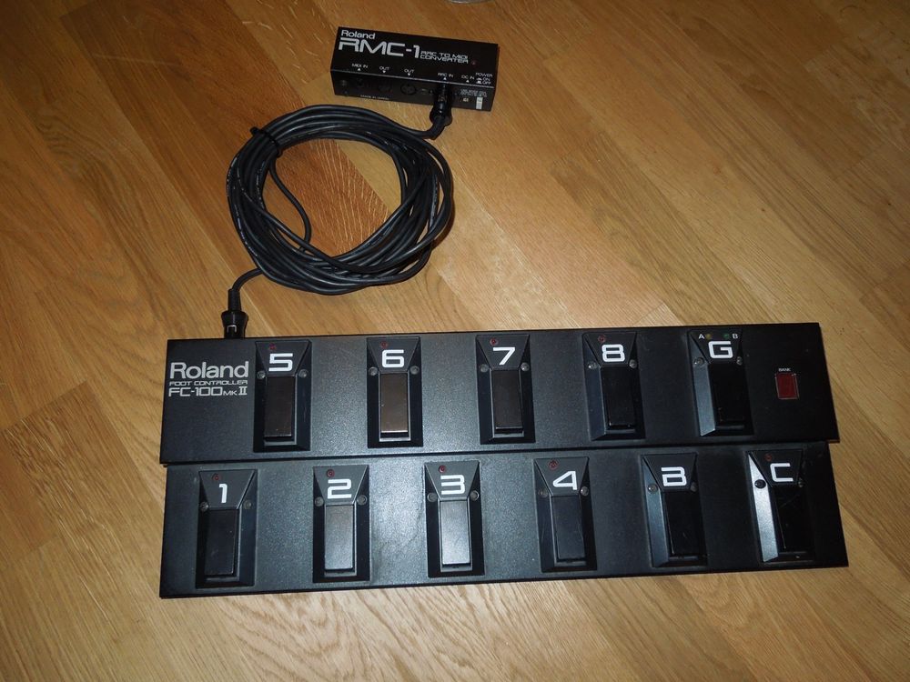 Roland FC-100 MKII Foot Controller & RMC-1 (Neu (gemäss Beschreibung)) in Riehen für CHF 80 ...
