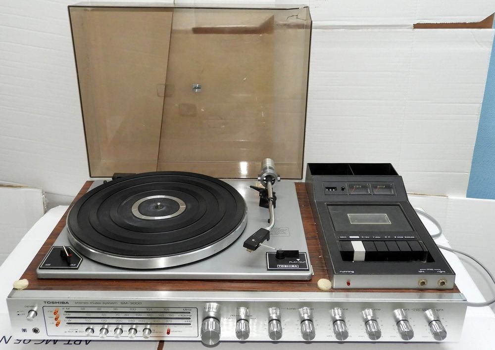 Vintage Stereo receiver SystemToshiba SM-3000 HiFi RARITÄT ! (Gebraucht ...