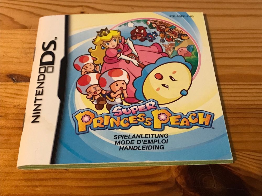 Super Princess Peach (DS) Spielanleitung / Mode d'emploi | Kaufen auf ...