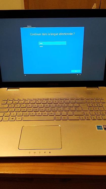 Portable Asus N751J core i7 16GB, nvidia 950M, SSD+1TB HDD (Gebraucht ...