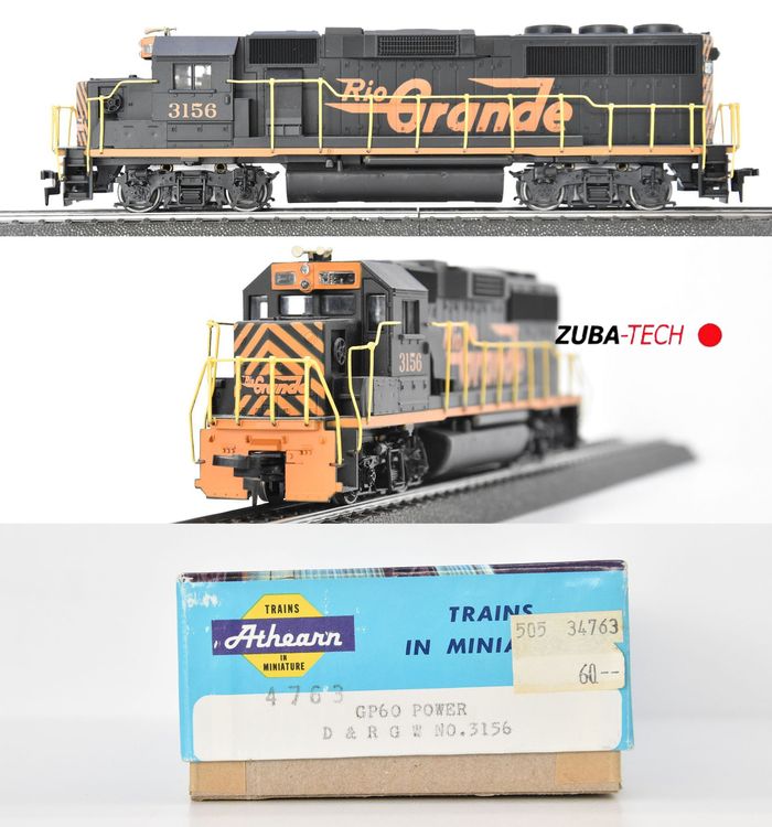 Athearn 4763 Diesellok GP60 D&RGW H0 GS Analog mit OVP | Kaufen auf Ricardo