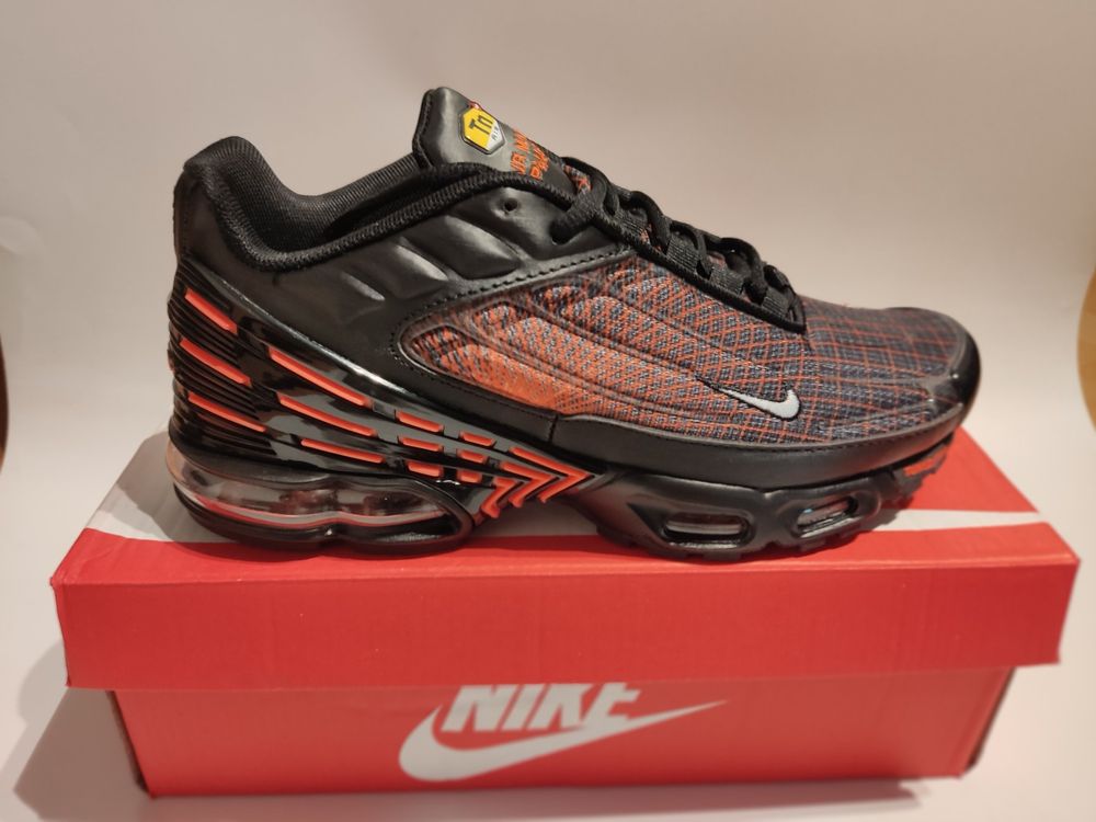 Nike Air Max TN Plus 3 Black Orange Spirograph Gr.41 NEU (Neu und ...
